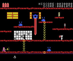 My first horror game. Haunted House (MSX 1986, Casio) and yes, i ...