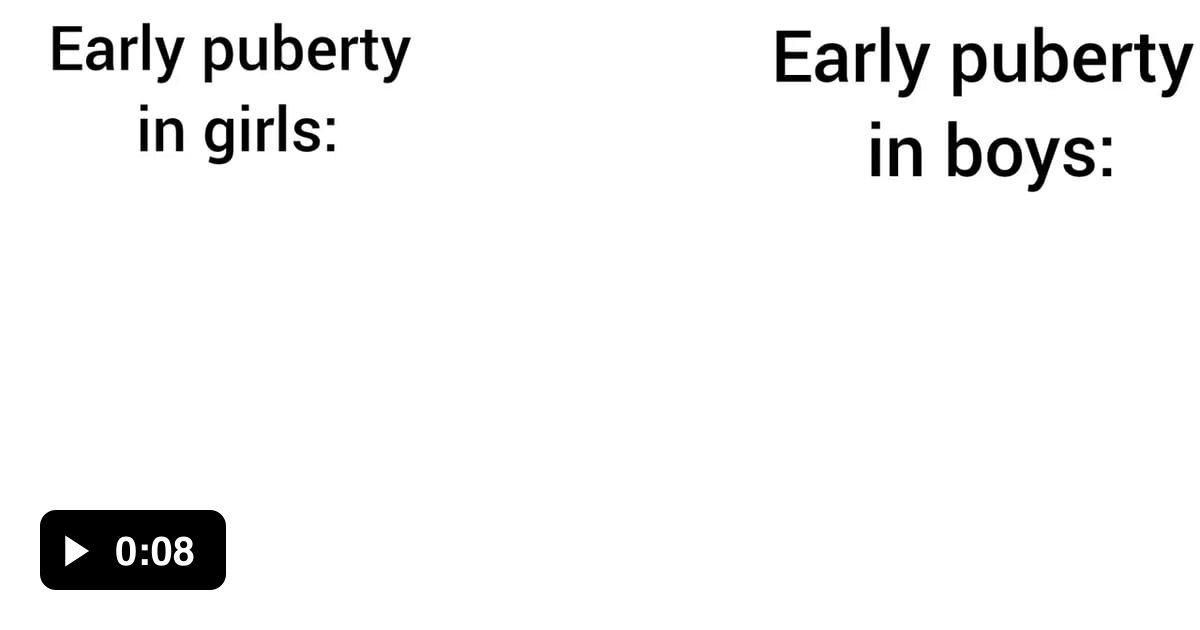 Puberty sucks!!(Speaking from experience) - 9GAG