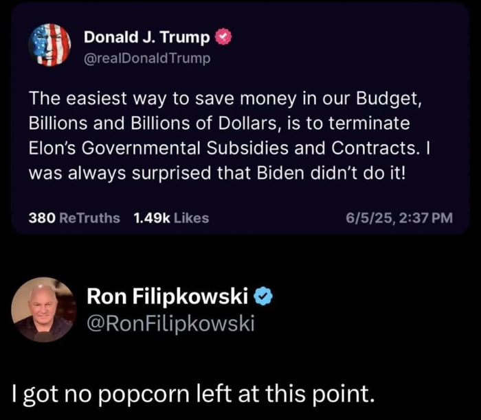 Let's see Elon has some balls to walk away or crawl back ! - 9GAG