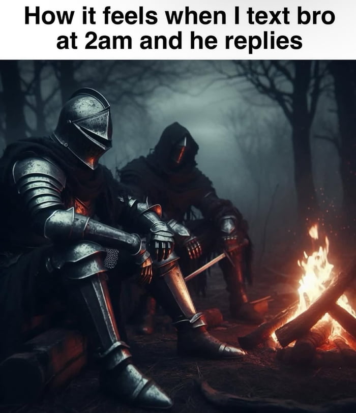 True friendship means sharing the late-night quest - 9GAG