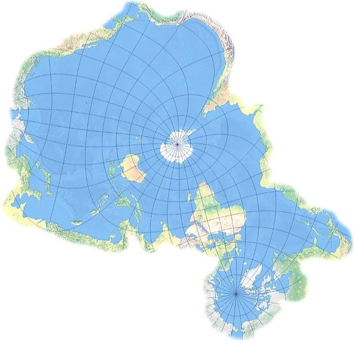 World map according to fish - 9GAG