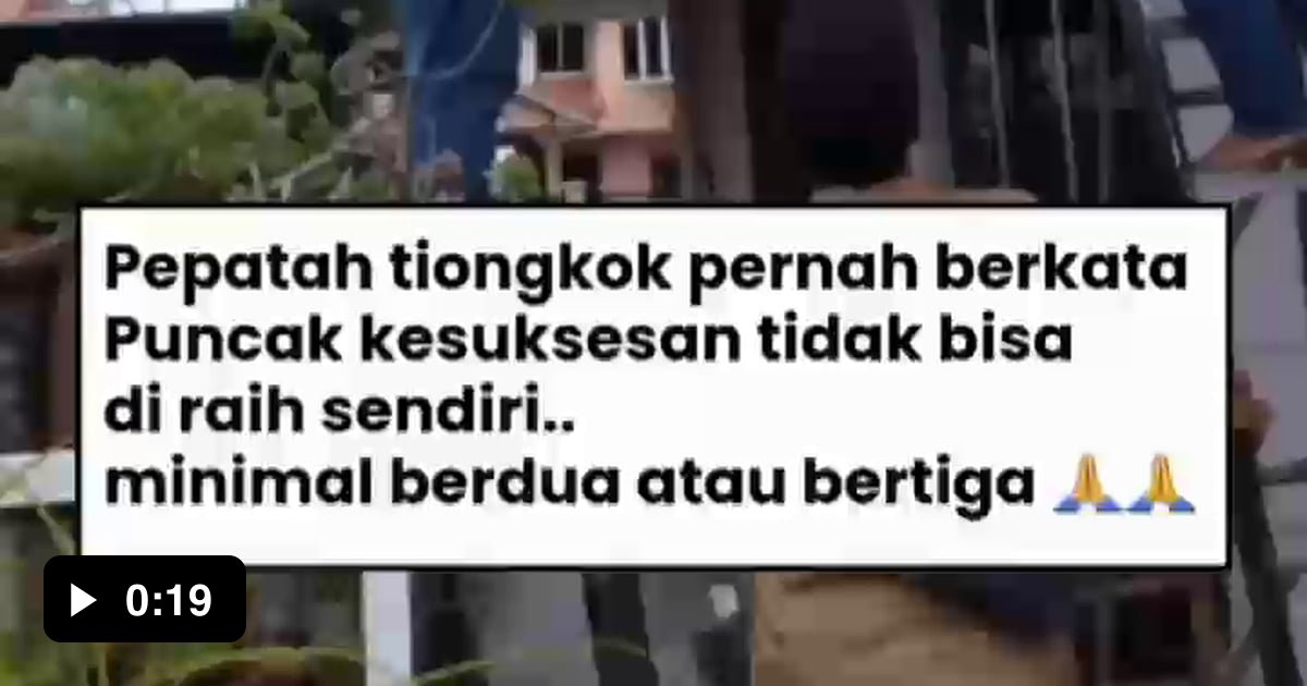 There is saying, you cant reach success by ur own, the minimal is with 2 or 3 others - 9GAG