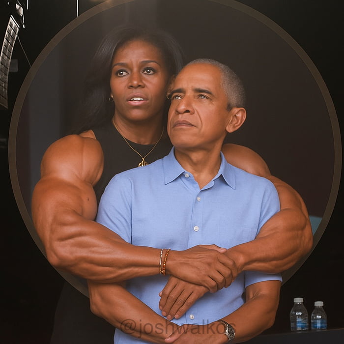 Obama seen at a Coldplay concert with an unknown male. - 9GAG