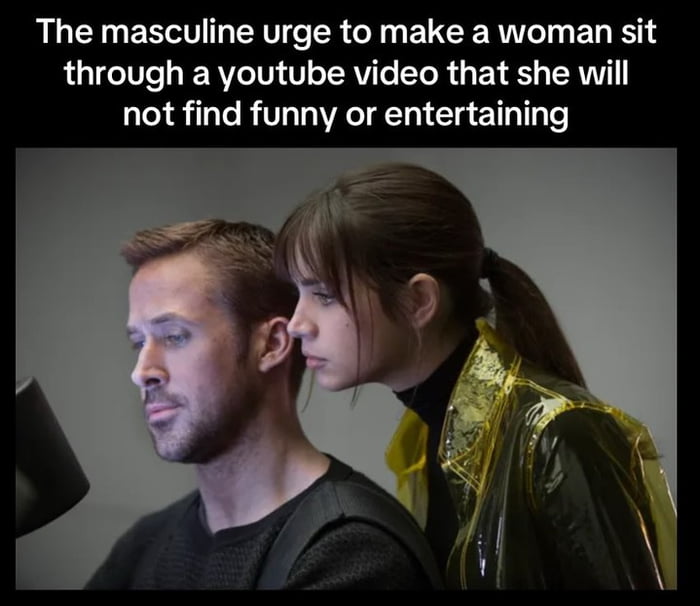 Every guy has done this at least once. Then you just sit there ...