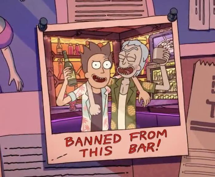 Banned from this bar - 9GAG