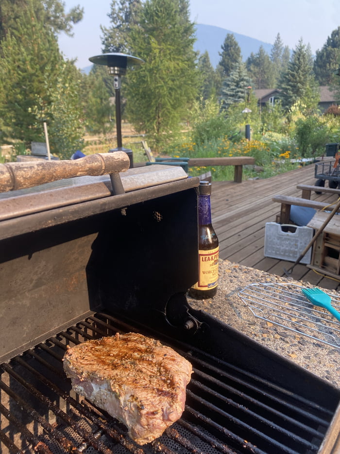 Tri-tip in the Pacific Northwest. 5-day marinade, Santa Maria style - 9GAG