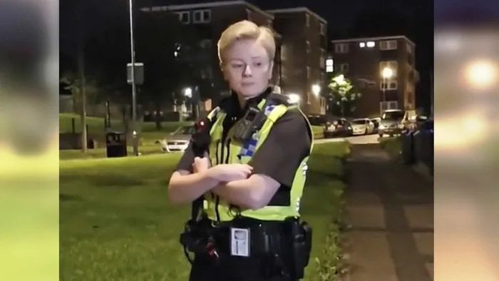 "we need real police!" UK: "we have real police at home" real police at ...