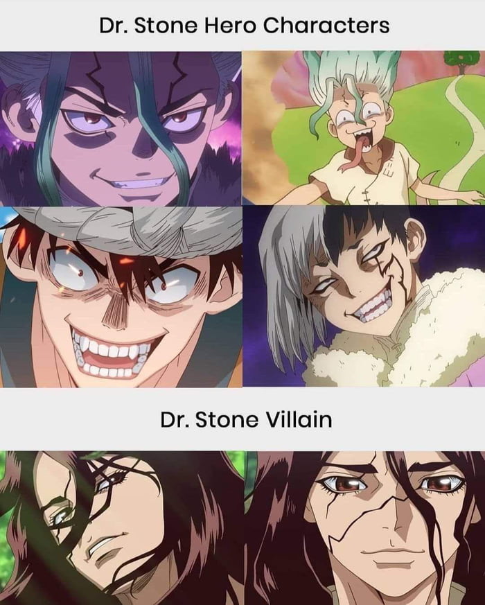 While Everyone Else In Dr. Stone Looks Scary Sometimes, Tsukasa Is Always Looking Beautiful - 9GAG