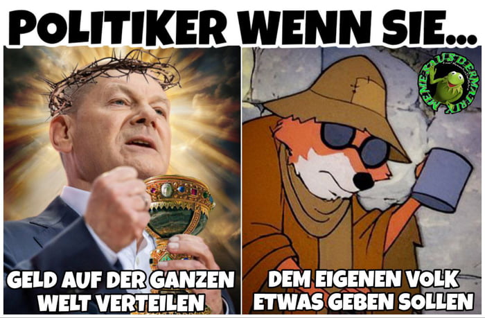 Olaf Scholz der Gütige - 9GAG