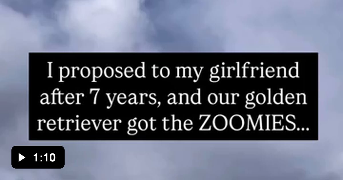 The perfect proposal doesn't exi- - 9GAG