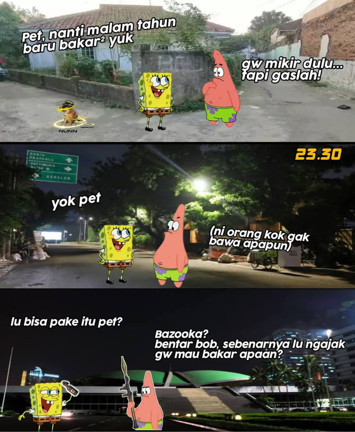 Titik kumpul jam 00.00 nanti malam - 9GAG