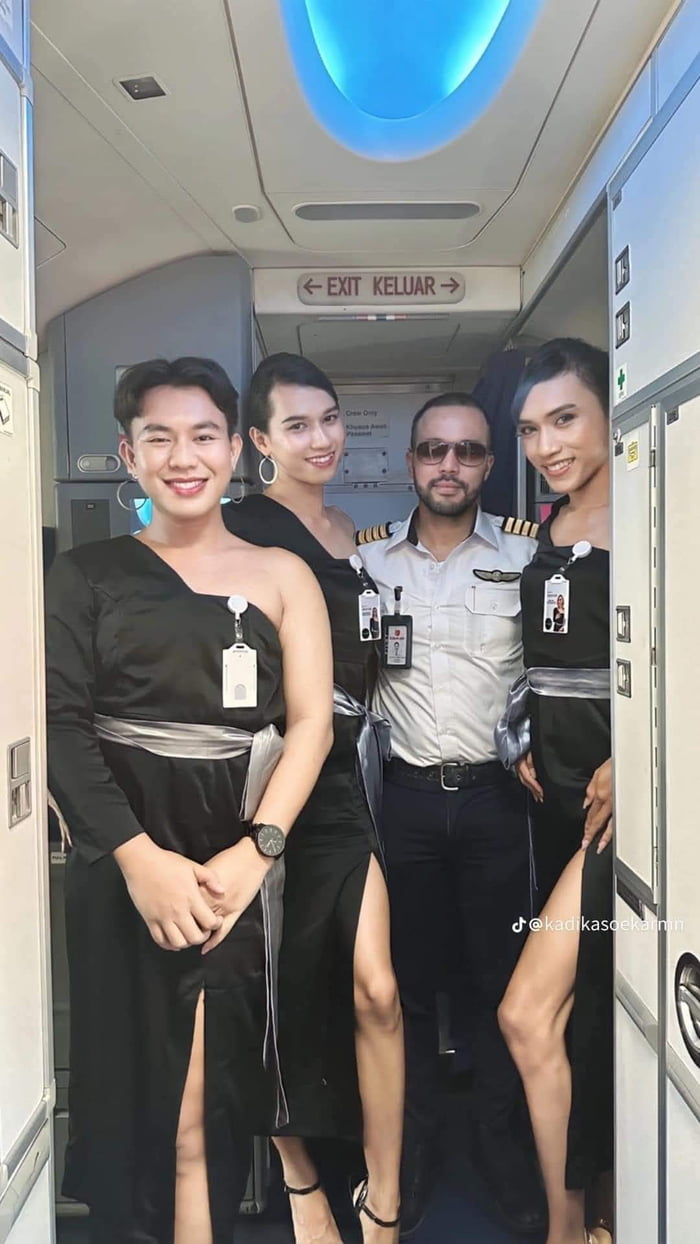 Indonesia Now Embracing Equality By Accept Trans As Stewardess 9gag