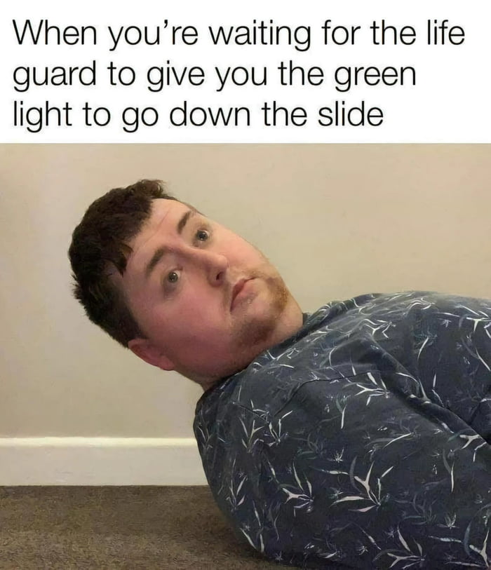 I've done this 6 times this morning just press the button. - 9GAG