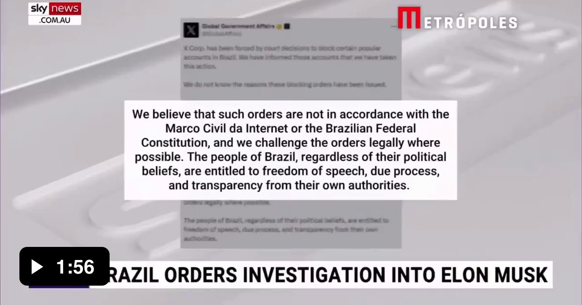 "Brazilian Darth Vader" orders Elon Musk to be arrested for refusal to ...