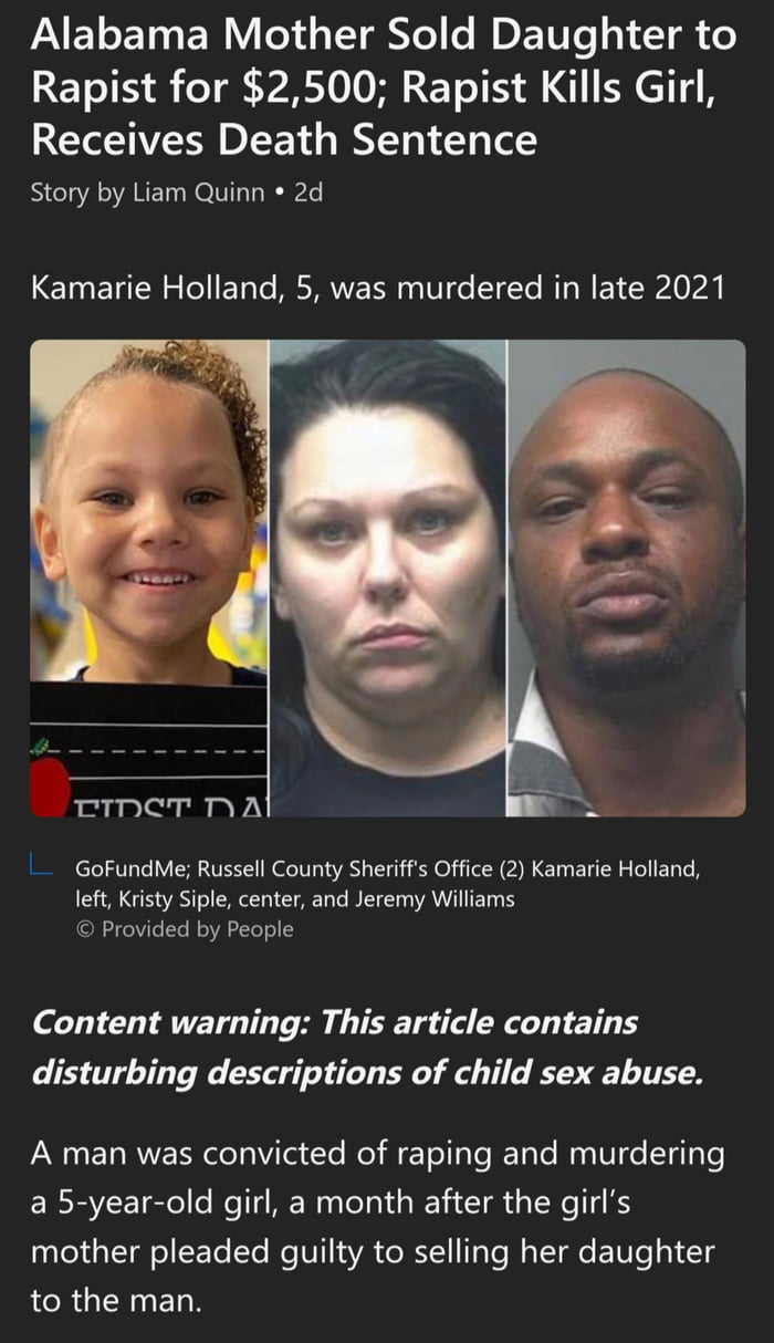 2 Monsters...Hope she gets the same sentence - 9GAG