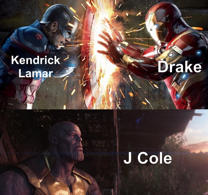 Drake vs Kendrick Lamar has been like - 9GAG