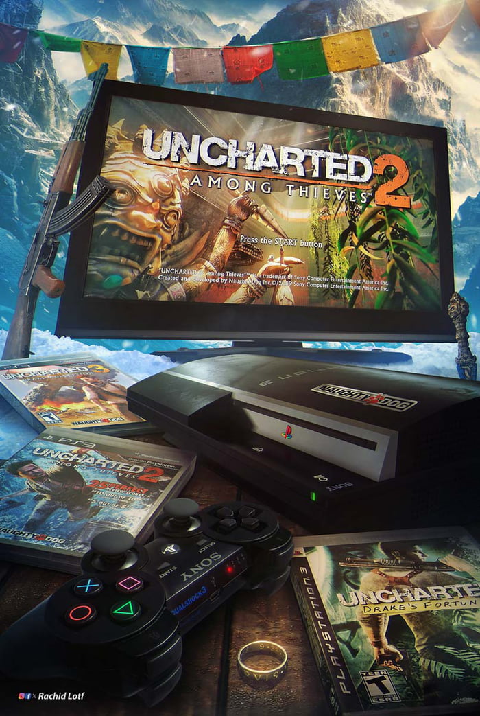 Uncharted Trilogy Tribute - 9GAG
