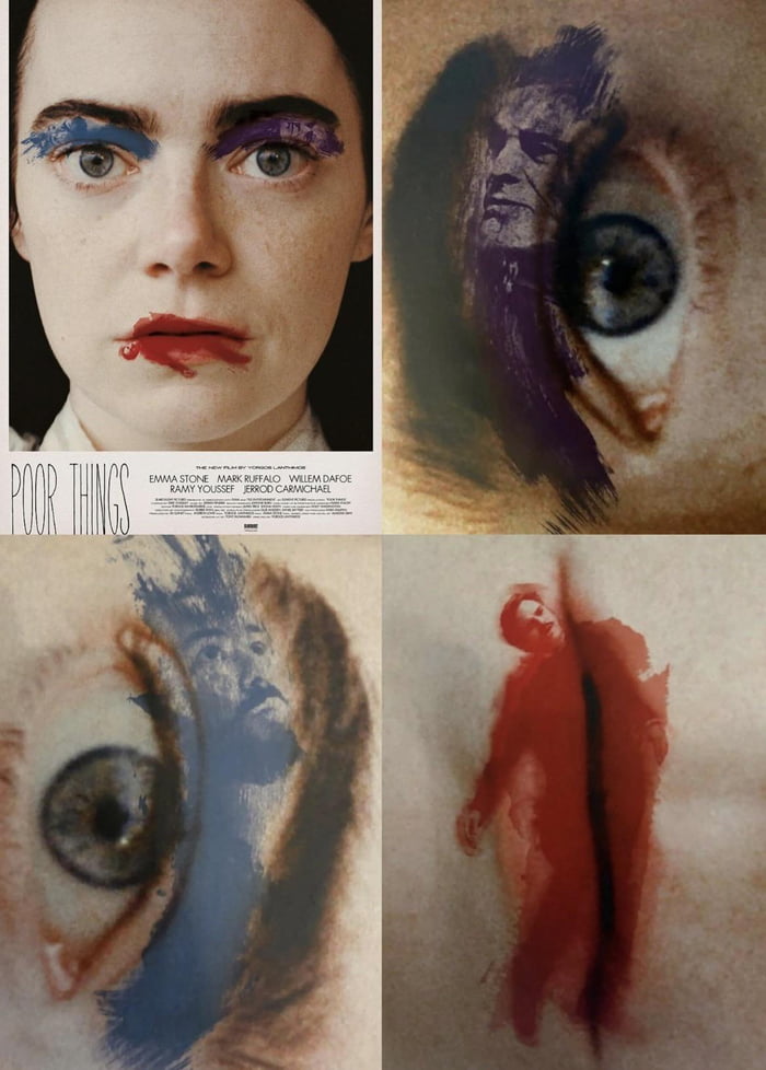 The details on the "Poor Things" poster - 9GAG