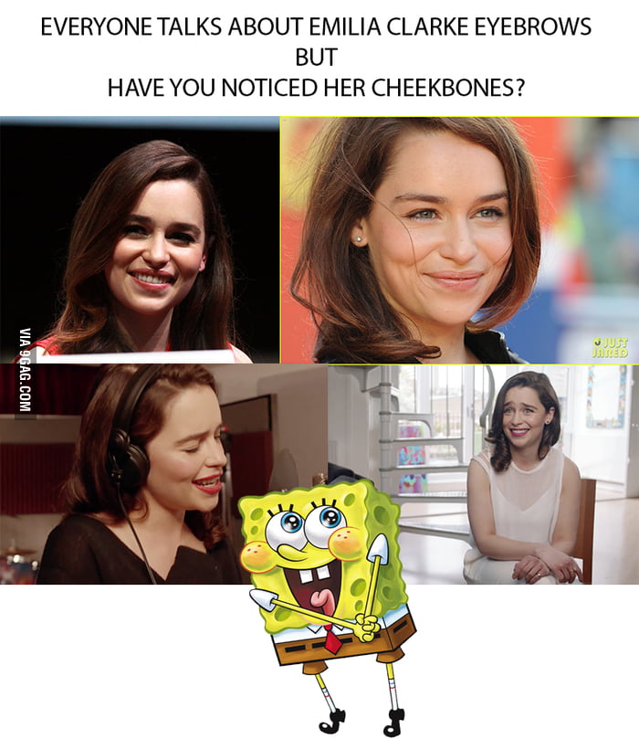 I'm dying from those cheekbones - 9GAG