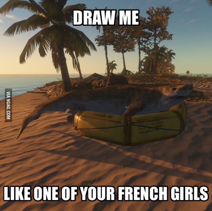 Draw me... Stranded deep edition - 9GAG