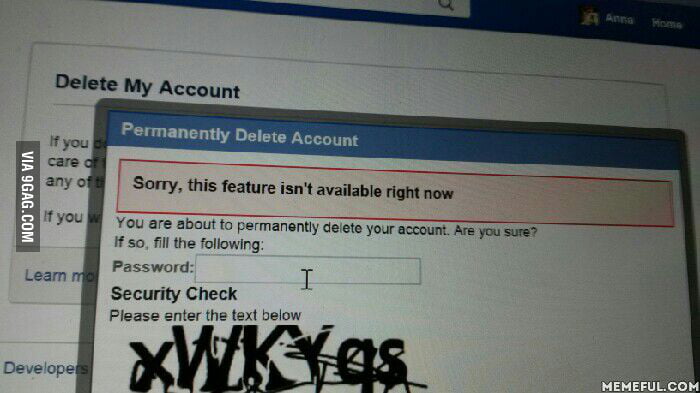 Decided to delete my Facebook account. This is what I got. - 9GAG