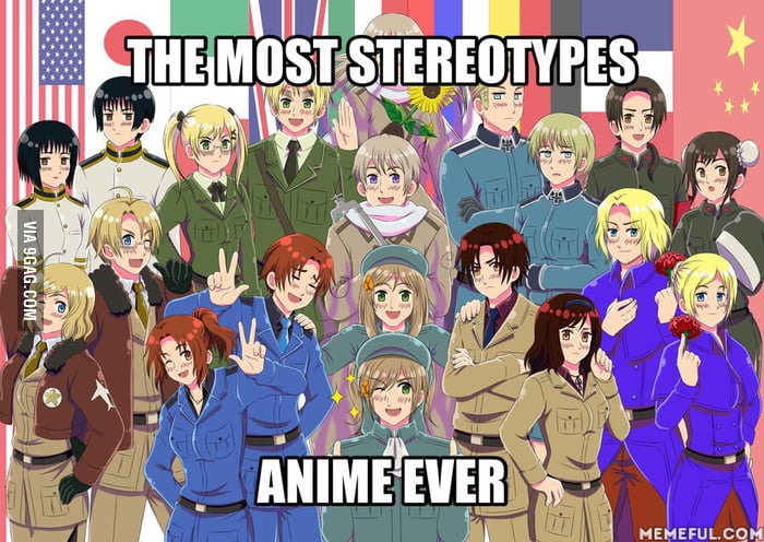 The most stereotypes anime ever made, but f**k I love it - 9GAG