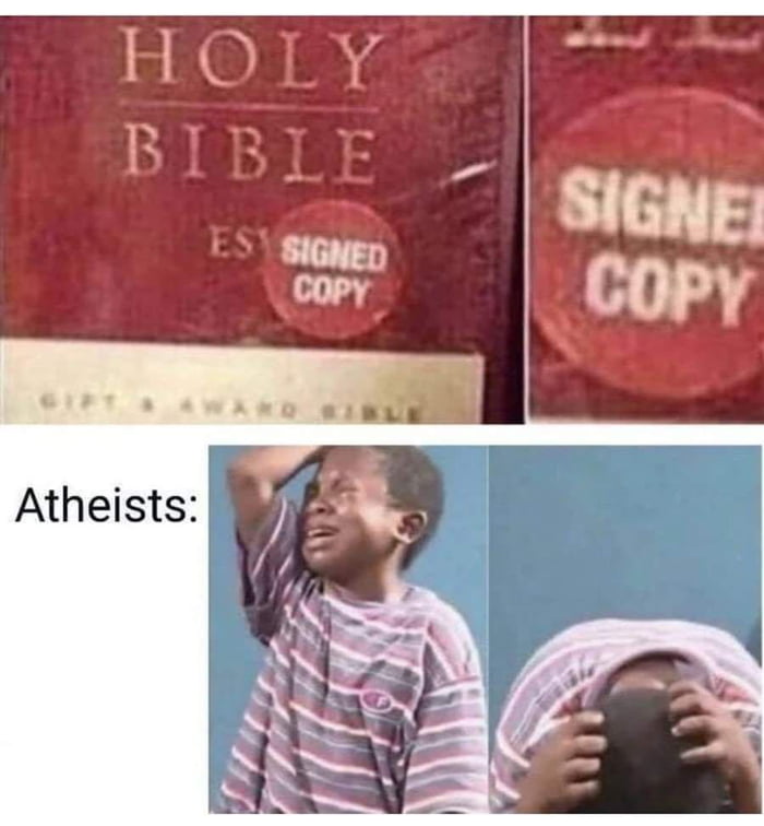Checkmate atheists - 9GAG
