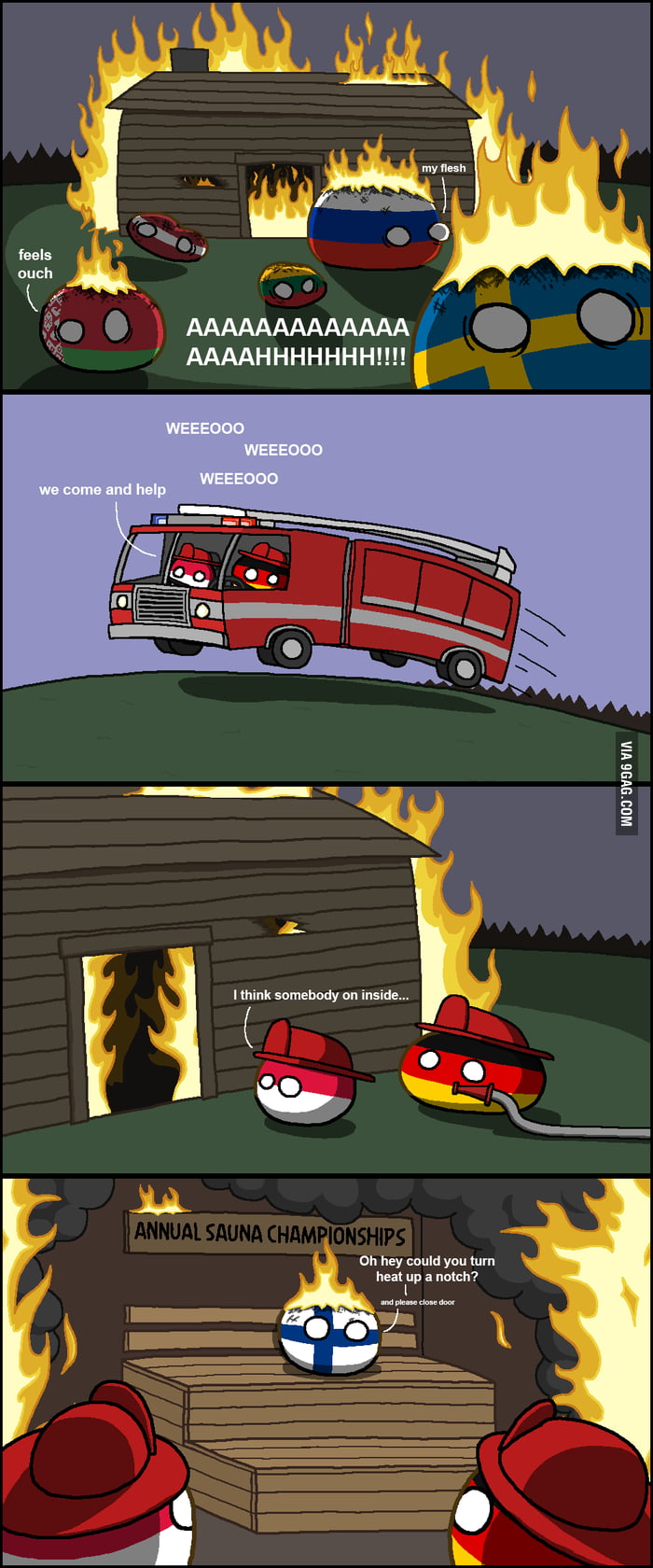 Finland ball is at it again! - 9GAG