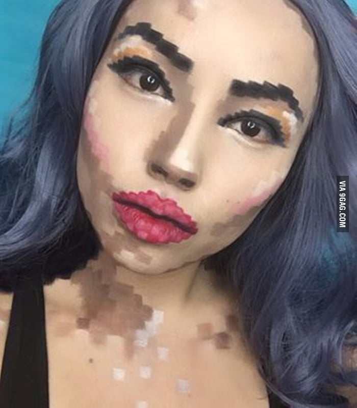 This is makeup - 9GAG