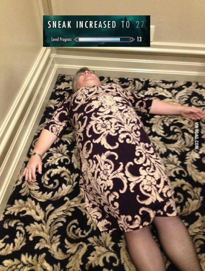 Stealth mode activated... - 9GAG