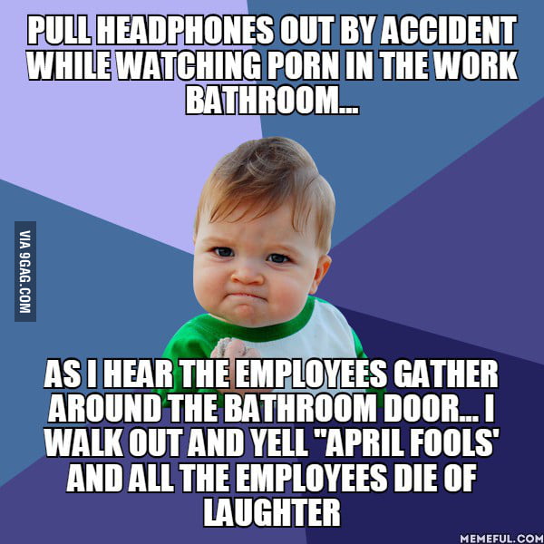 Just my luck... and I hate April Fools Day. - 9GAG