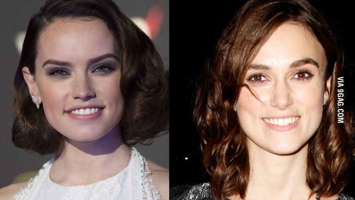 Is it only me? Or does Daisy Ridley (Rey on ST VII) really looks like ...
