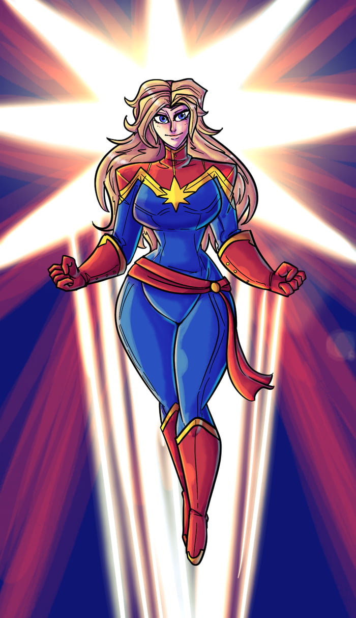 Captain Marvel - 9GAG