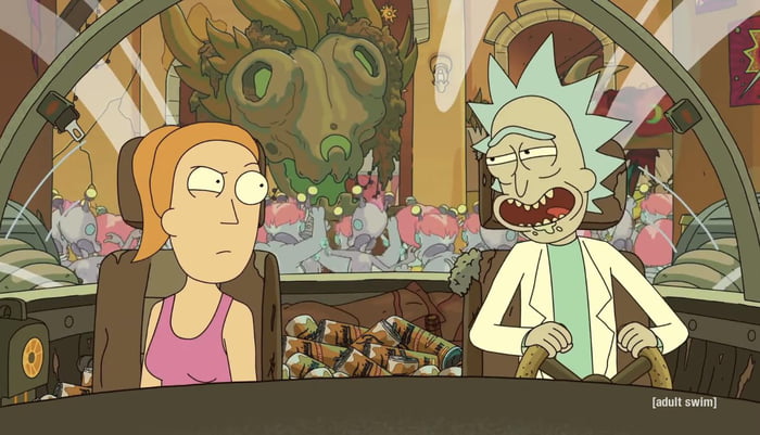 Anyone else notice that Rick accidentally says Mabel instead of Summer ...