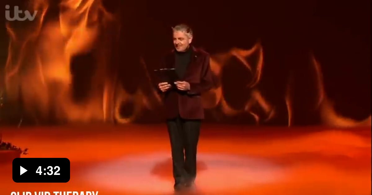 Rowan Atkinson - Welcome to Hell - 9GAG