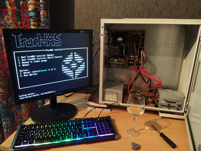 PC in an electrical enclosure - 9GAG