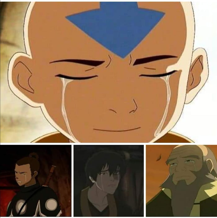 Me everytime someone mentions "Avatar Aang" in TLOK - 9GAG