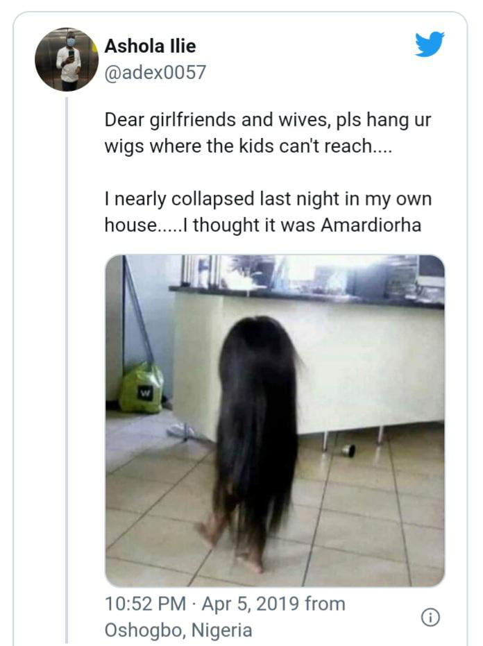 Amardiorha, guardian of wigs, defender of long hair - 9GAG