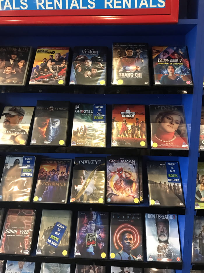 DVD rentals in 2022 - 9GAG