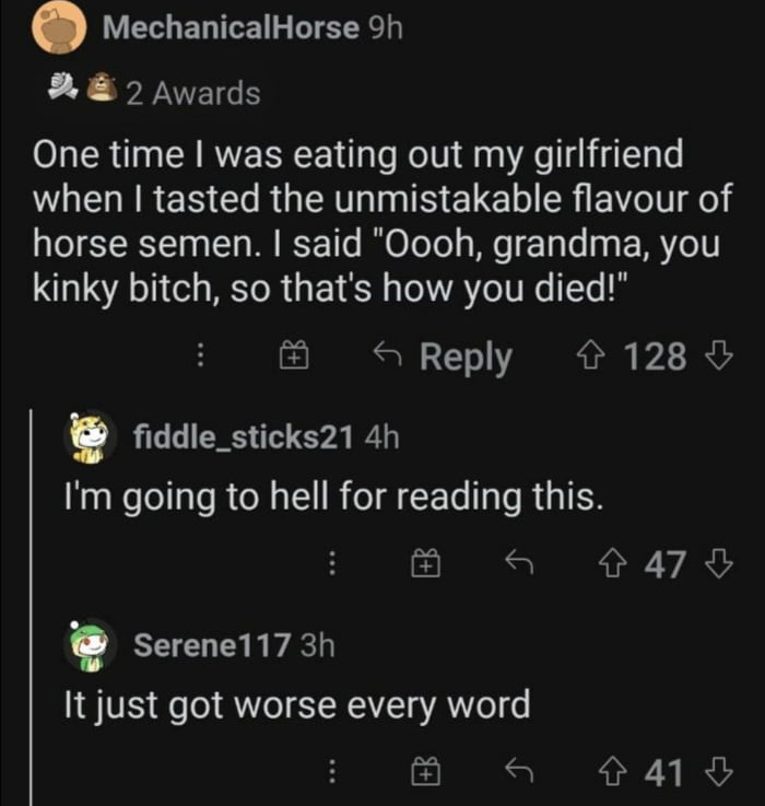 You kinky b*tch - 9GAG