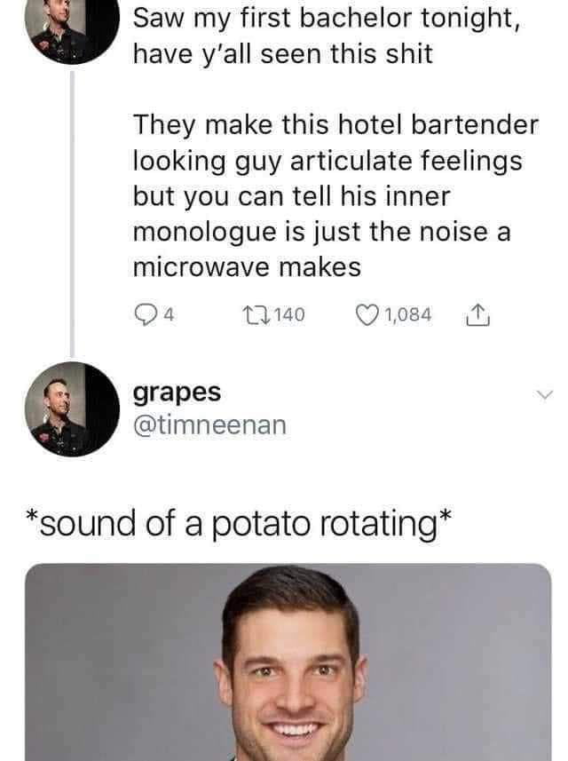 Rotating potato brain - 9GAG