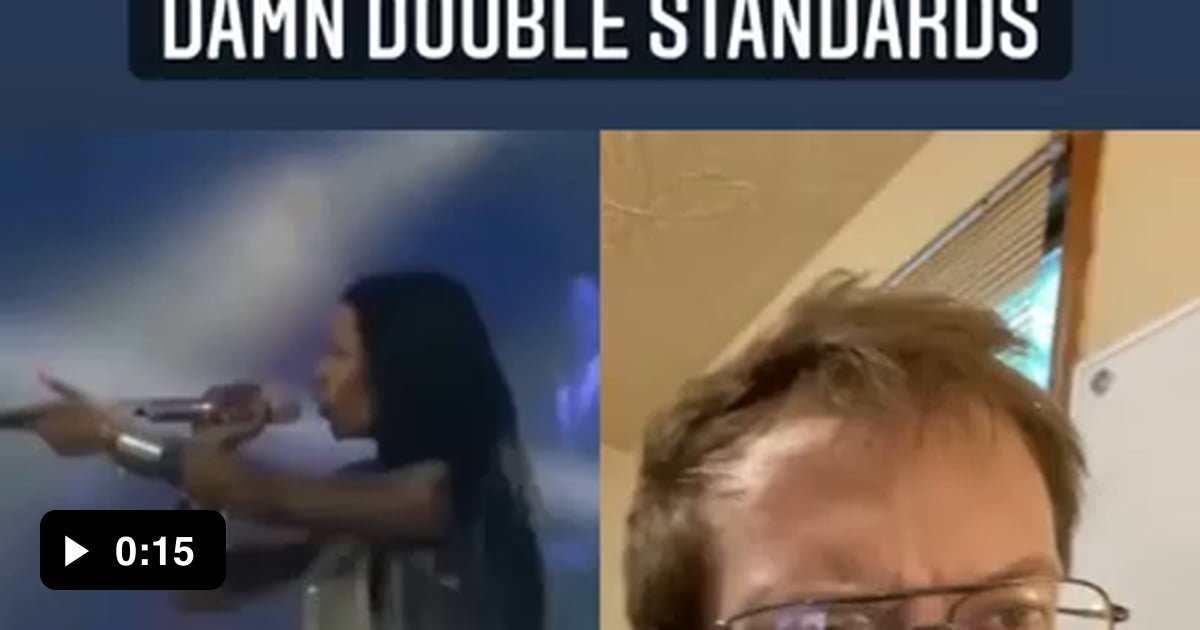 Double standard having folks - 9GAG
