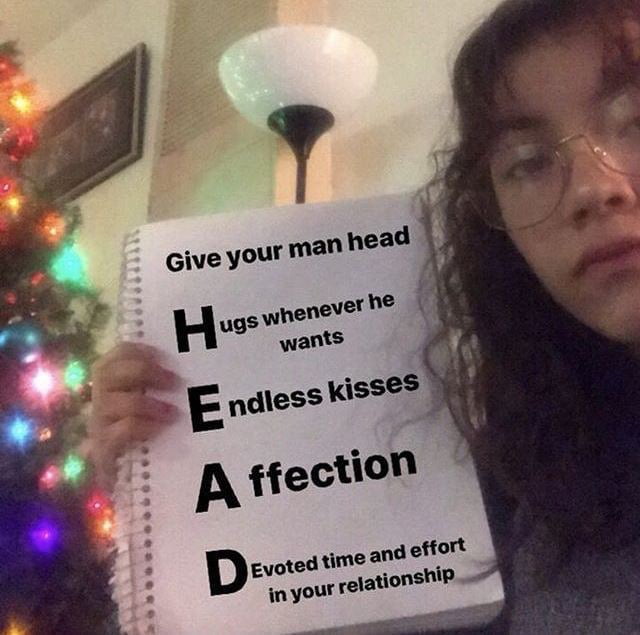 I really need some HEAD in this period… - 9GAG