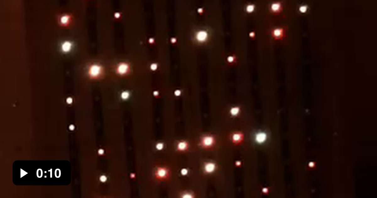 Made a 10x10 led matrix! - 9GAG