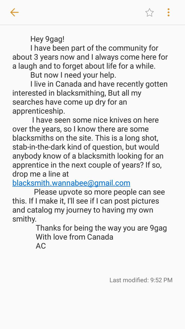 Hey Community! Just trying something out of desperation. - 9GAG