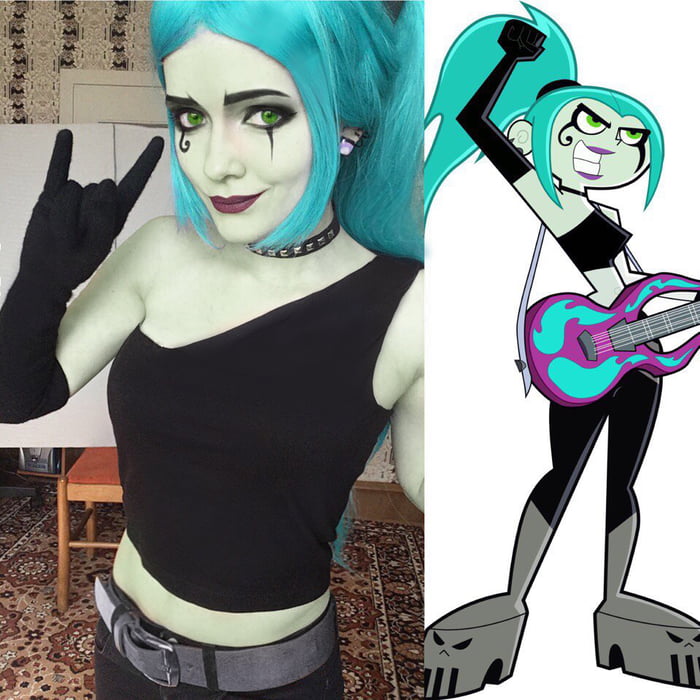 Ember - Danny Phantom - by Irina Sabetskaya - 9GAG