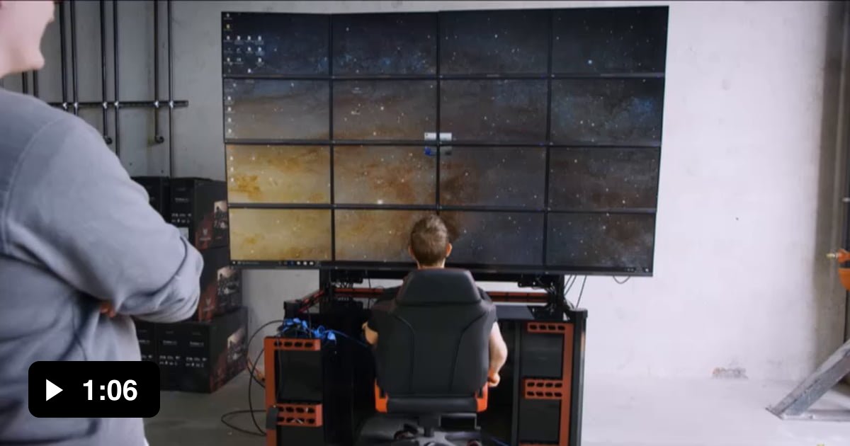 Running minecraft at 16k - 9GAG