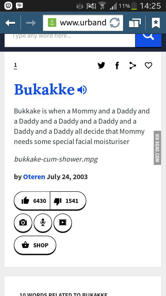 The meaning of bukakke explained - 9GAG