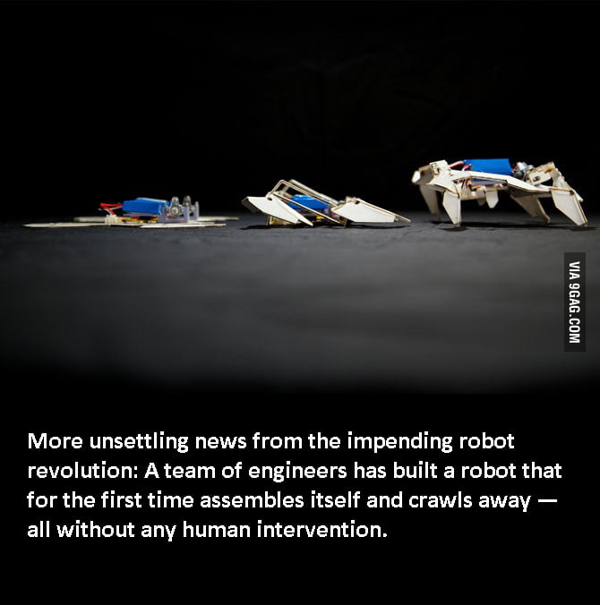 Without human intervention... - 9GAG