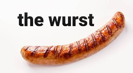 This picture is the wurst. - 9GAG